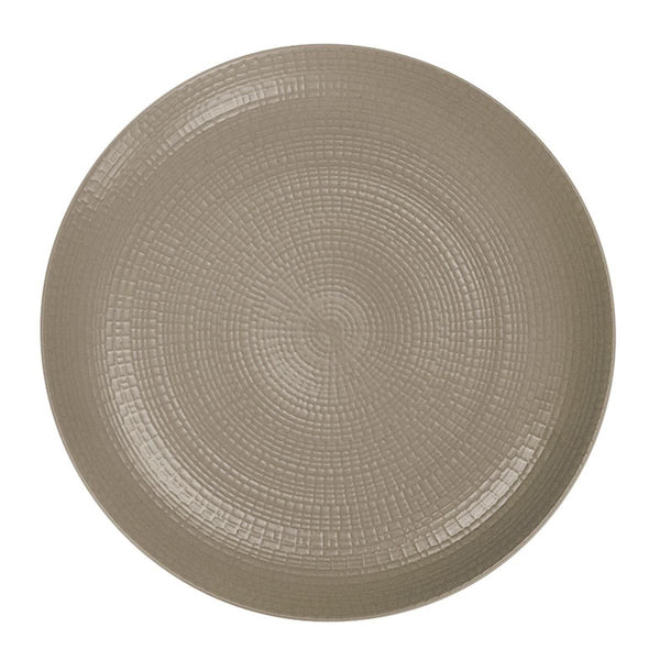 Modulo Nature Grey Round Dinner Plate 11 Inches (28cm) – Wine And Tableware
